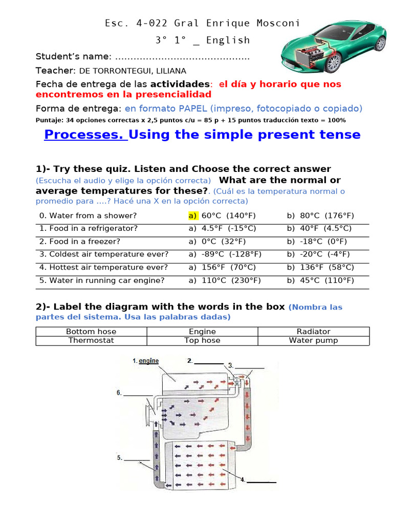 Car Cooling System Overview | PDF | Radiator | Water