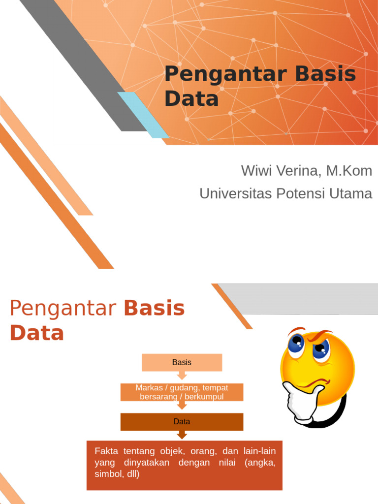 Perte 1 - Pengantar Basis Data | PDF