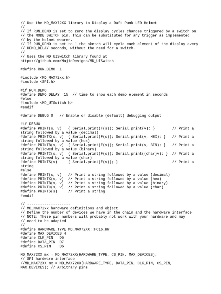 Animasi Stop Lamp ESP8266.ino | PDF | Integer (Computer Science ...