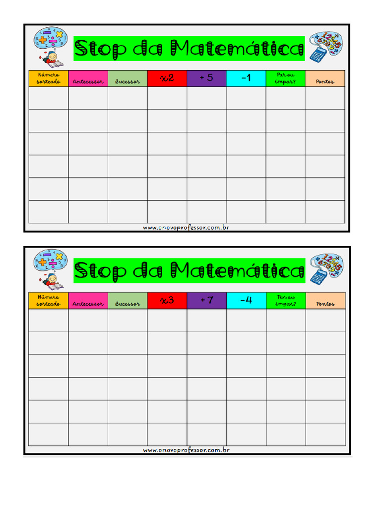 Stop Da Matemática | PDF