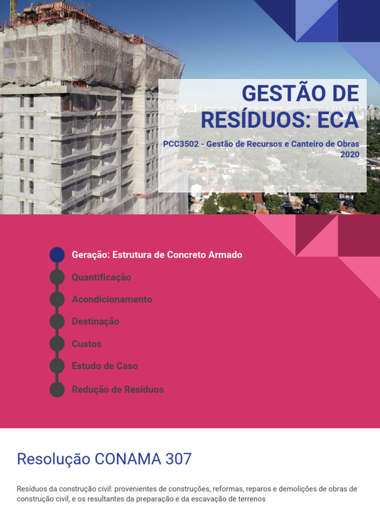 PCC3502 - TP4 - Grupo 1 - Slides | PDF | Desperdício | Reciclagem