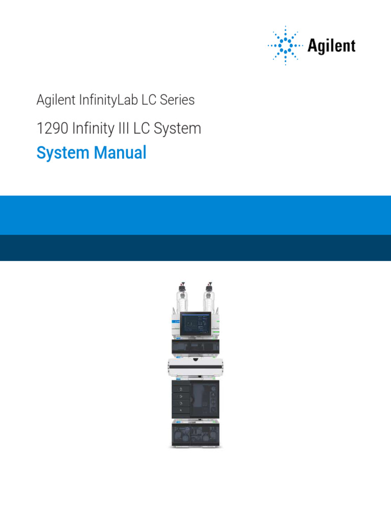 Agilent 1290 Infinity III LC System Manual | PDF | High Performance ...
