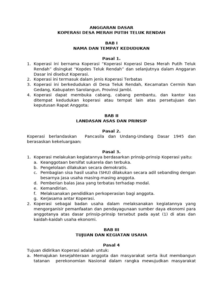 Ad & Art Kopdes Merah Putih Muara Limun 2025 | PDF