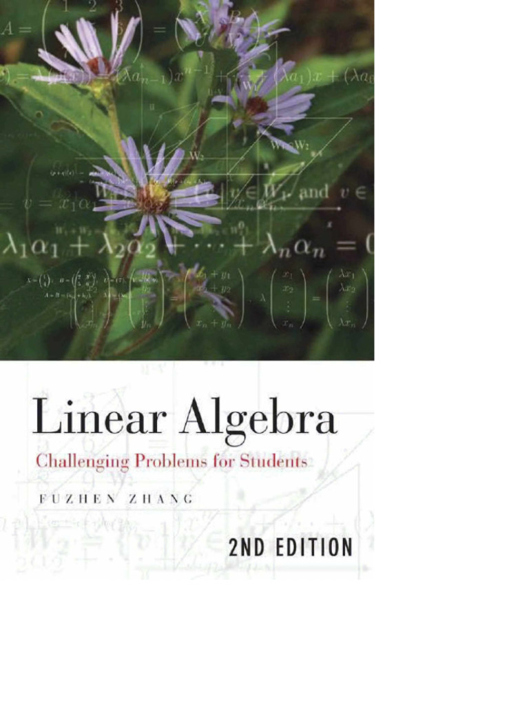 Linear Algebra Challenging Quetions | PDF