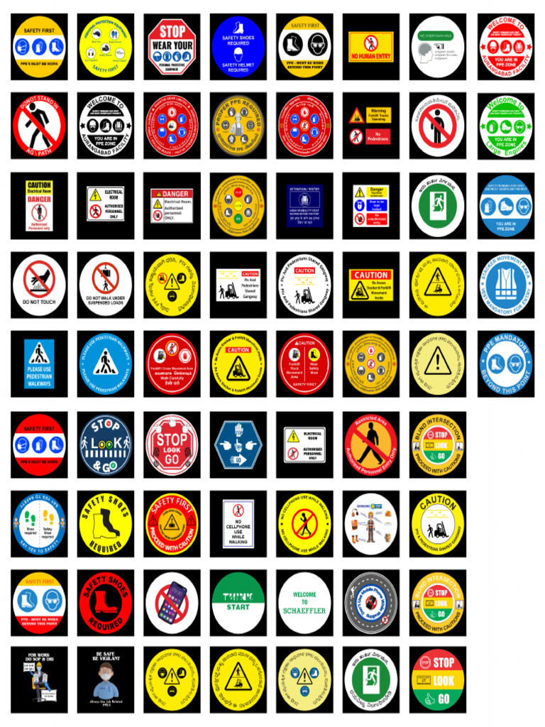 All PPE Signs | PDF