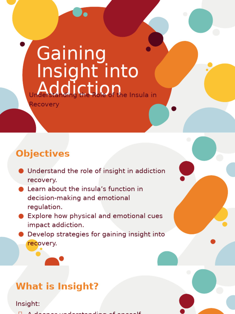 Gaining Insight Into Addiction | PDF | Emotions | Insular Cortex