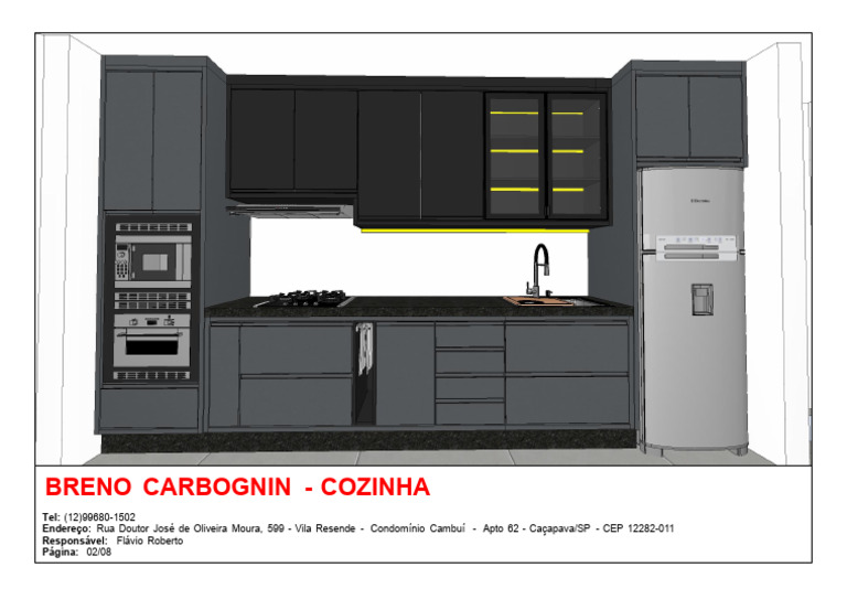 Cozinha Breno Carbognin em Caçapava | PDF