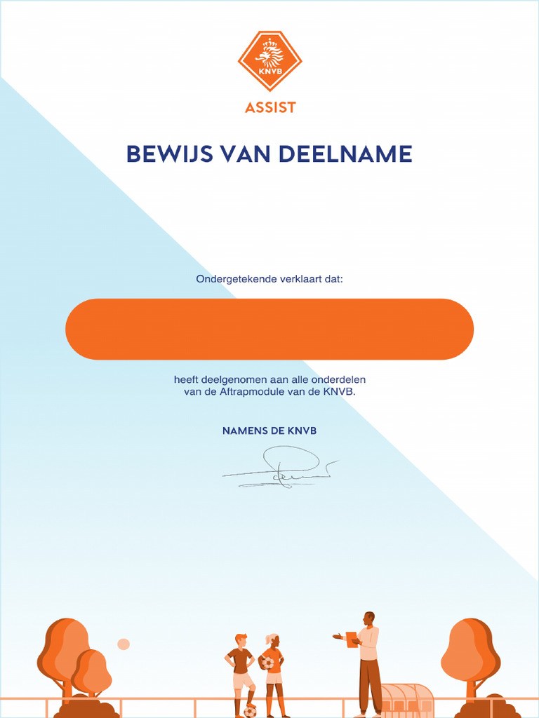 Praktijkbijeenkomst VJ25 - SVV - Jouw Bewijs Van Deelname | PDF