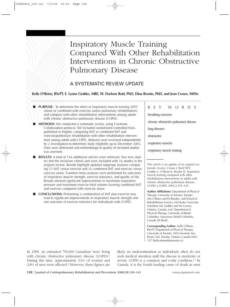 参考13-2008-Inspiratory Muscle Training Compared With Other ...