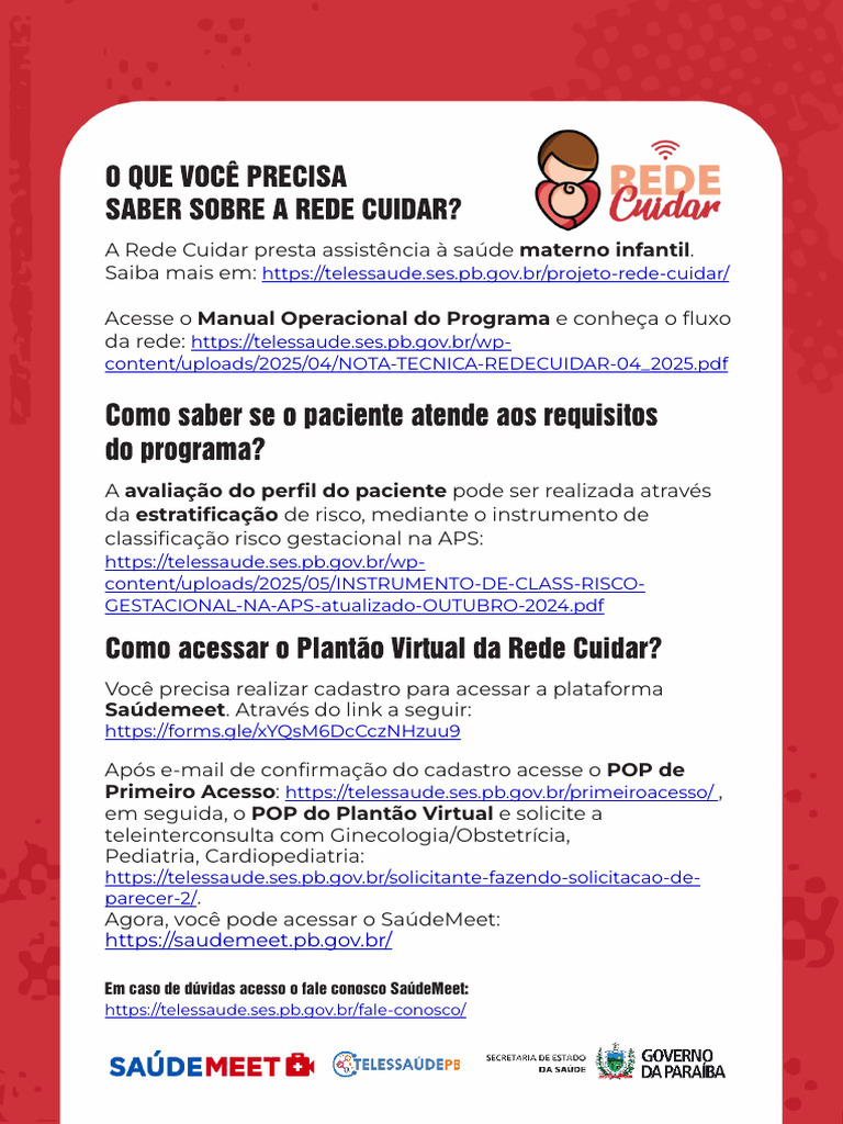 Rede Cuidar Acesso | PDF