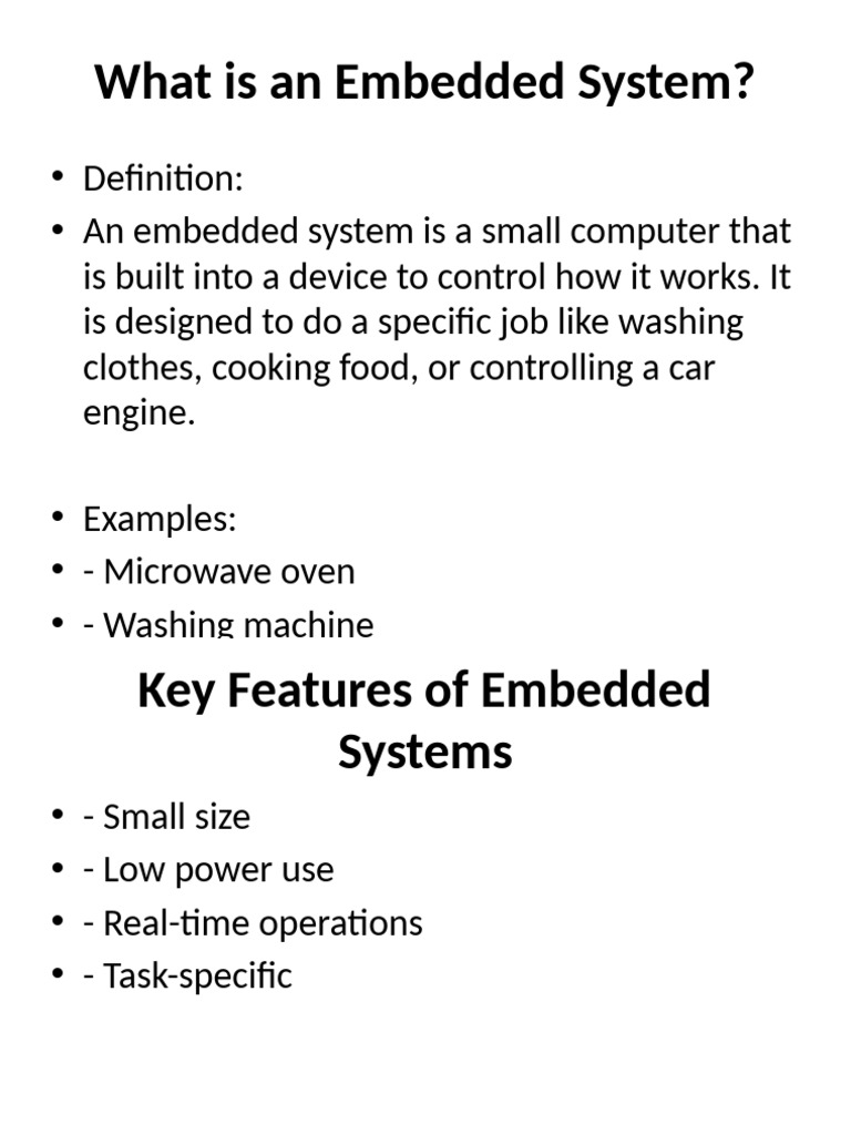 Embedded Systems Dark Headings | PDF