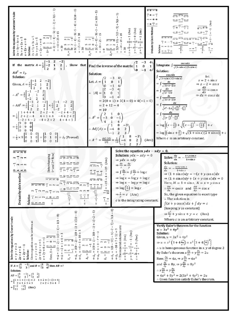 Maths Micro White Devil | PDF