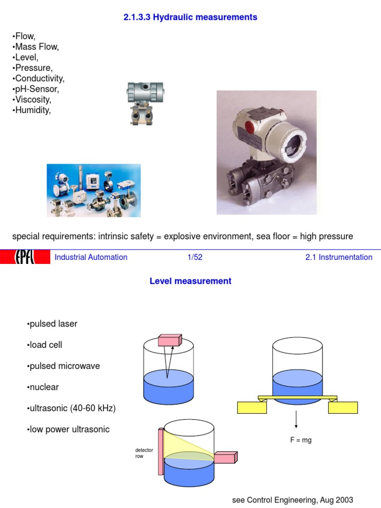 Industrial Automation Instrumentation Guide | PDF | Pressure ...