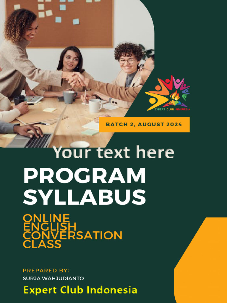 Silabus English Cource Eci - Training | PDF | Reading Comprehension ...