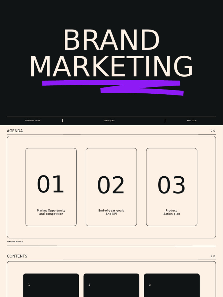 Refresh Template - Powerpoint | PDF | Marketing | Market Segmentation