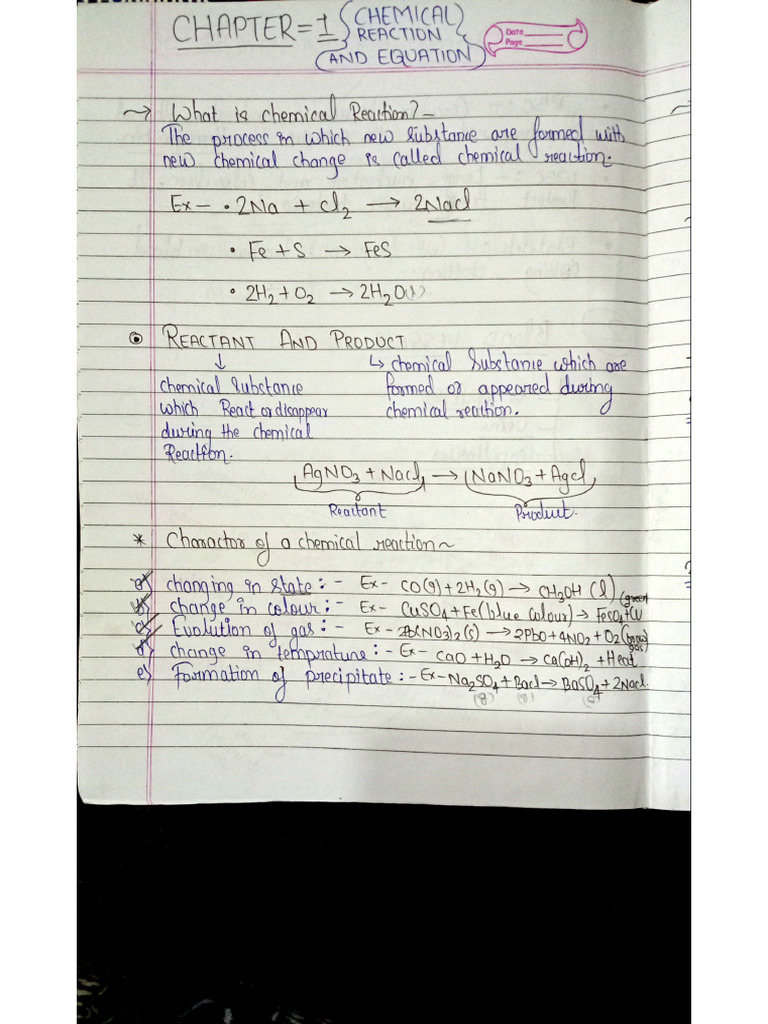 Chemistry CH 1 | PDF