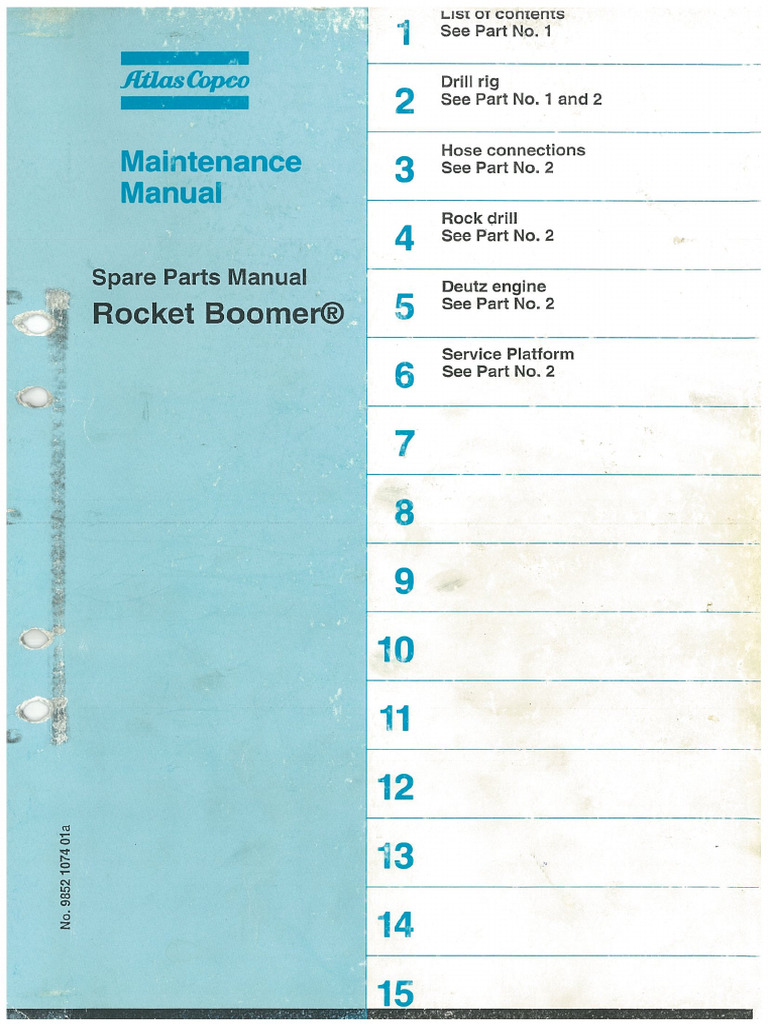 Rocket Boomer l2d 2000 Model Part 1 | PDF