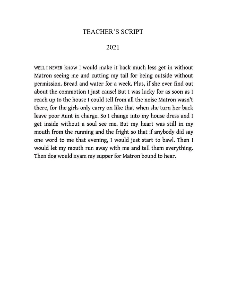 CommStudies 2021 P1 Script | PDF