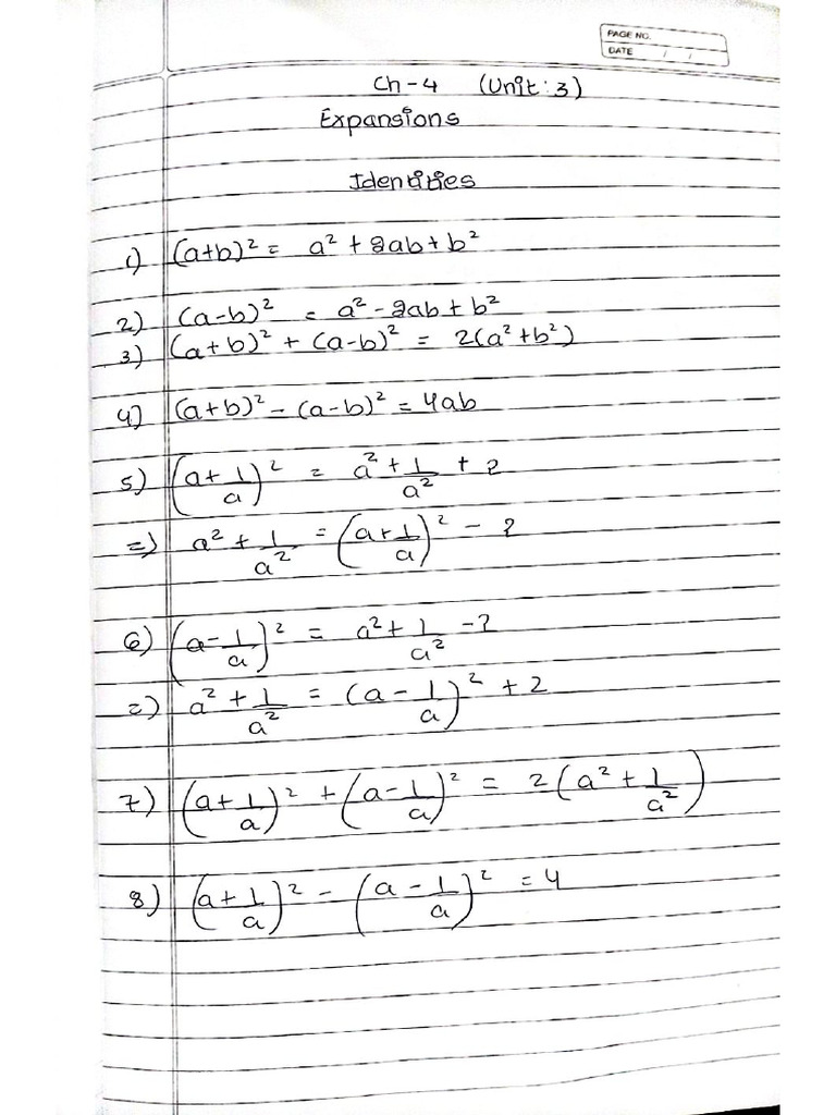 Maths C.W | PDF