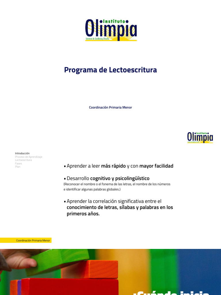 Lec Toes Cri Tura | PDF | Escritura | Ortografía