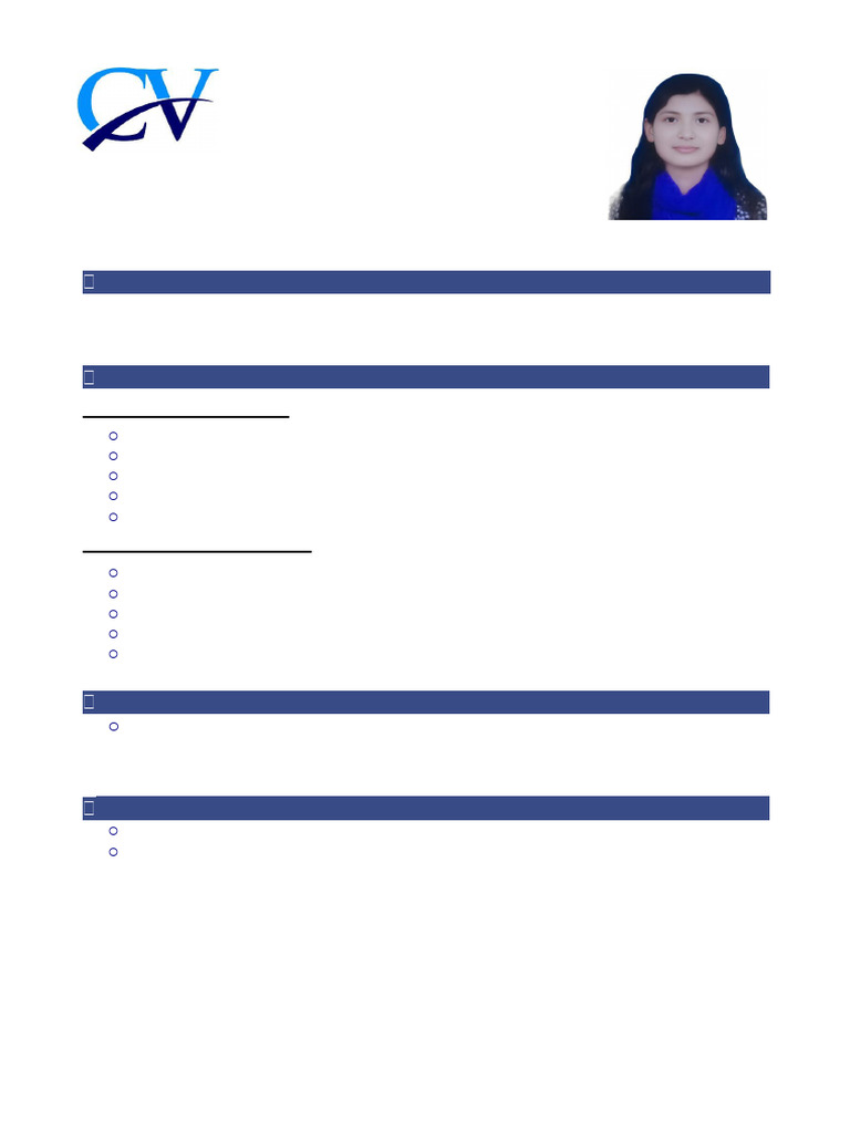 Resume Jannatul Ferthus Tripty | PDF