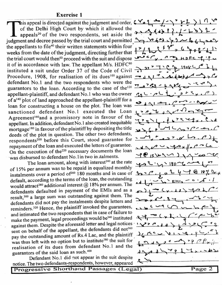 Unseen Legal Dictations Shorthand Dictations Legal-Matters | PDF