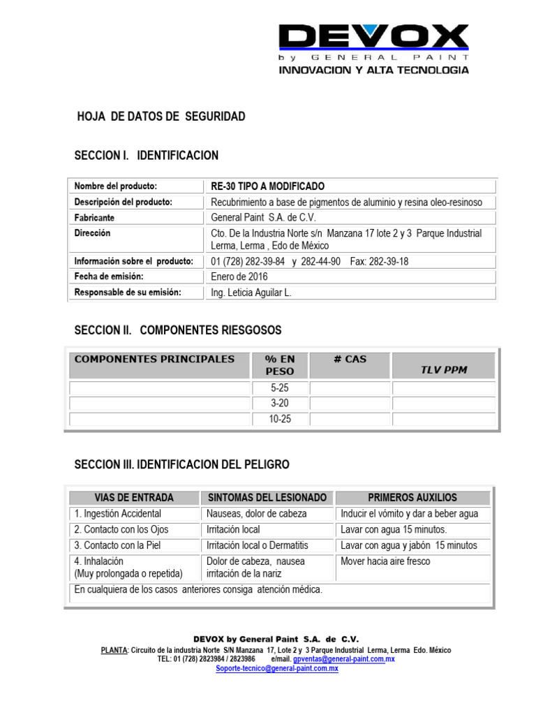 Devox Ra-30 | PDF | Ventilación (Arquitectura) | Agua
