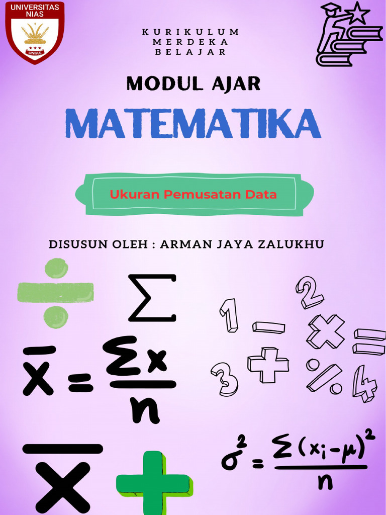 Modul Ajar Ukuran Pemusatan Data | PDF