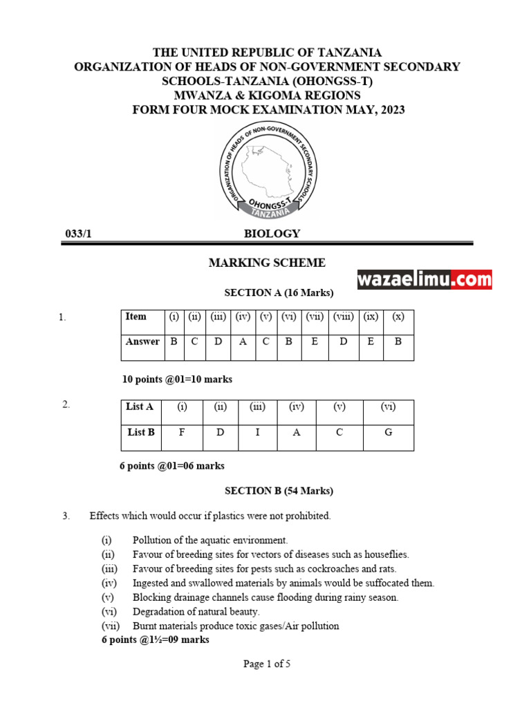 Biology 1 F4 MS | PDF | Pancreas | Digestion