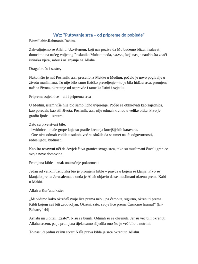 Vaz Putovanje Srca | PDF