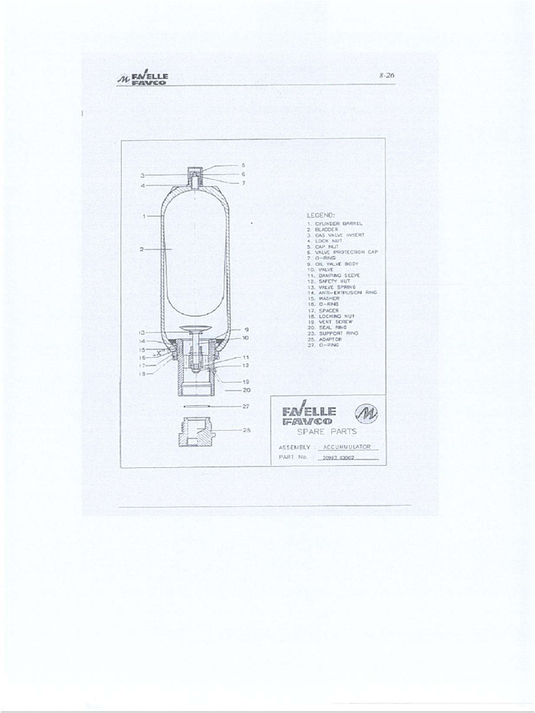 Accumulator Drawing | PDF