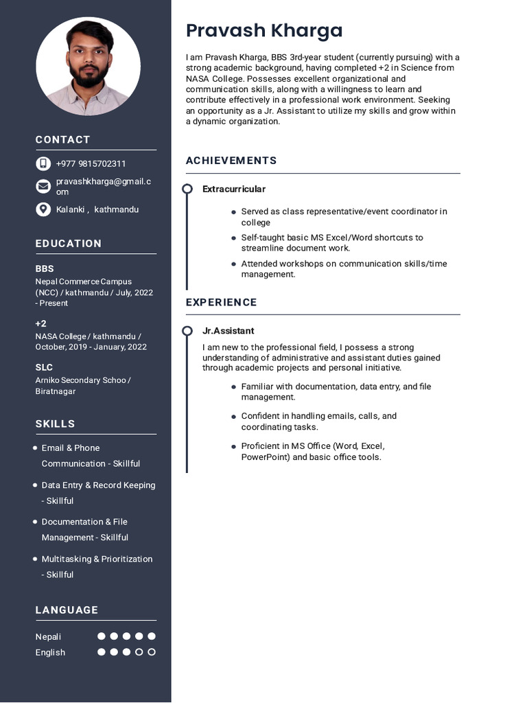 Pravash-CV (3) | PDF