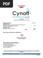 Pybuthrin 33 Ficha Tecnica | PDF | Insectos | Alimentos
