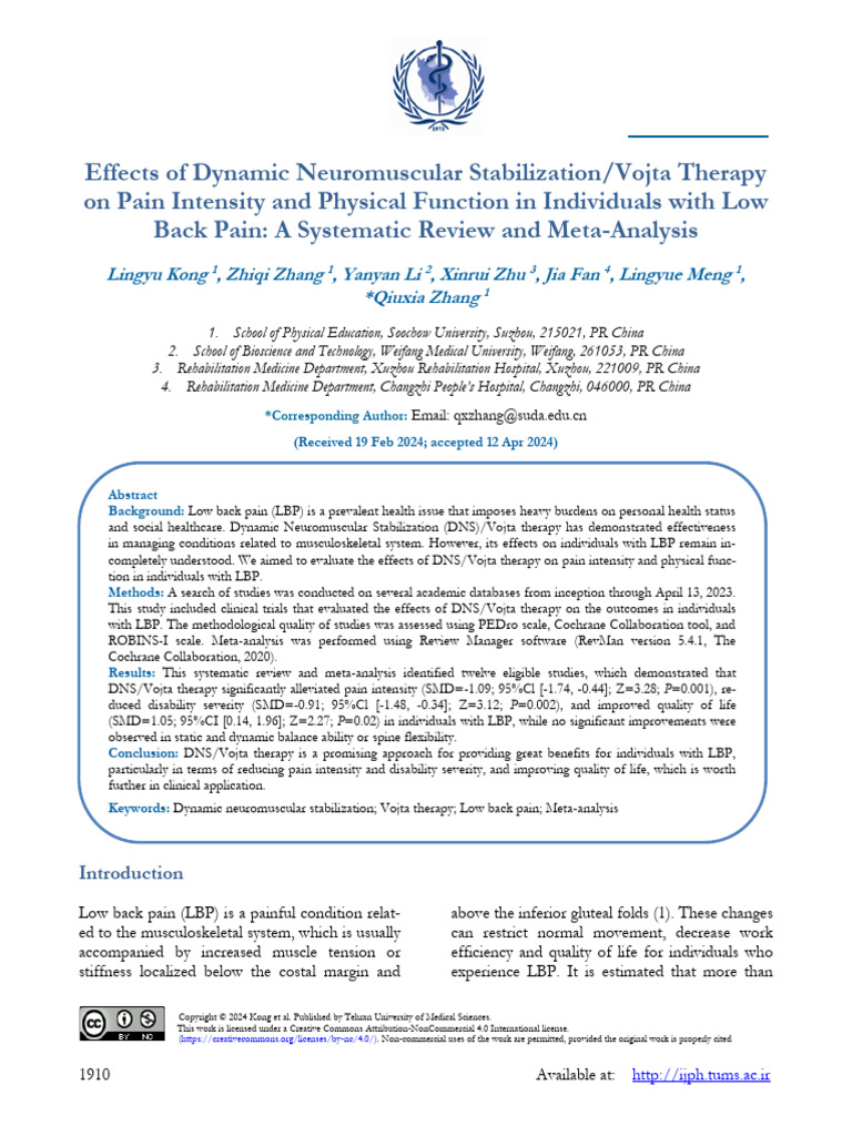 2024 - Effects of Dynamic Neuromuscular Stabilization-Vojta Therapy On ...