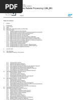 SAP S4HANA SD - Rebate-Processing | PDF | Rebate (Marketing ...