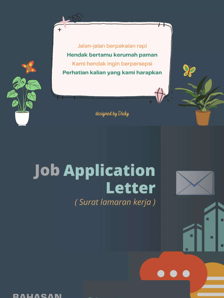 Job Appl Letter 1 | PDF