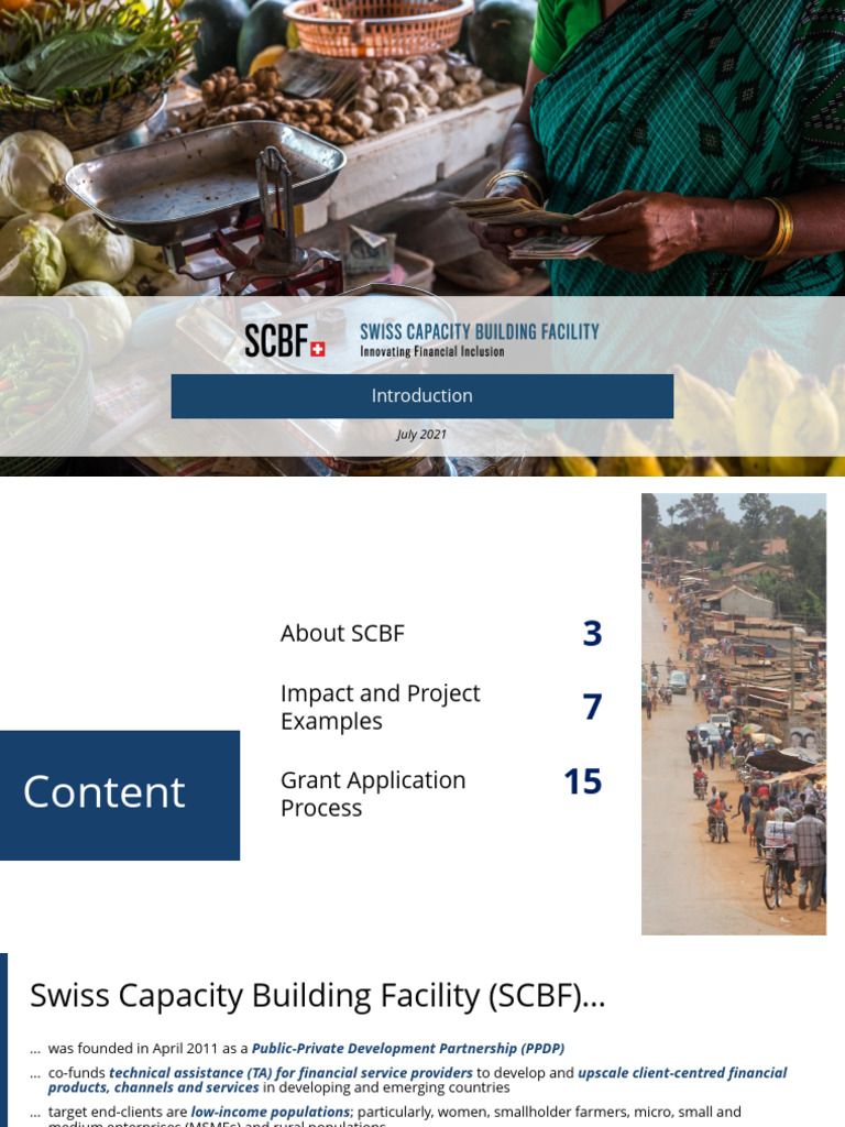SCBF Background 2021 07 | PDF | Small And Medium Sized Enterprises ...