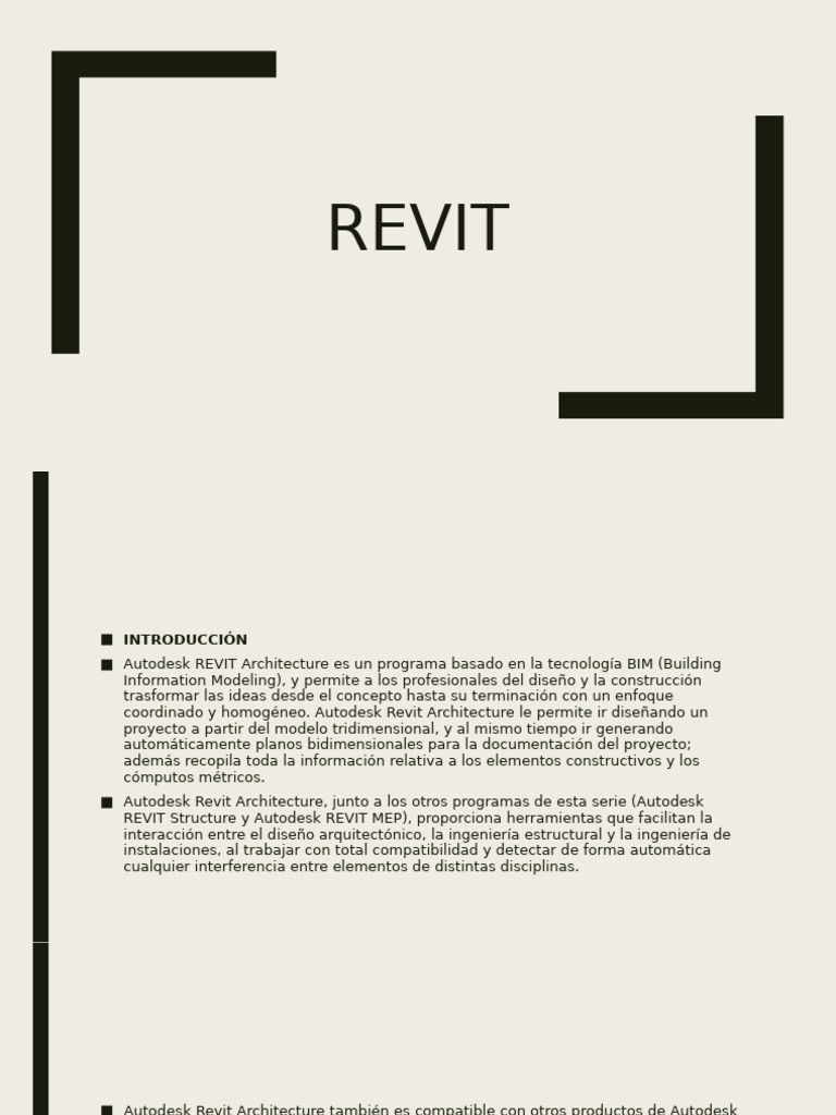 REVIT | PDF | Autodesk Revit