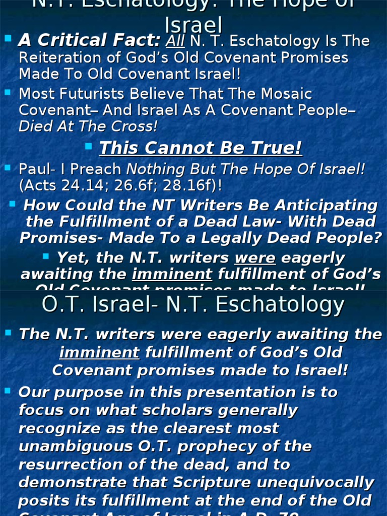 Daniel Chapter 12 and The Time of The Resurrection | PDF | End Time ...