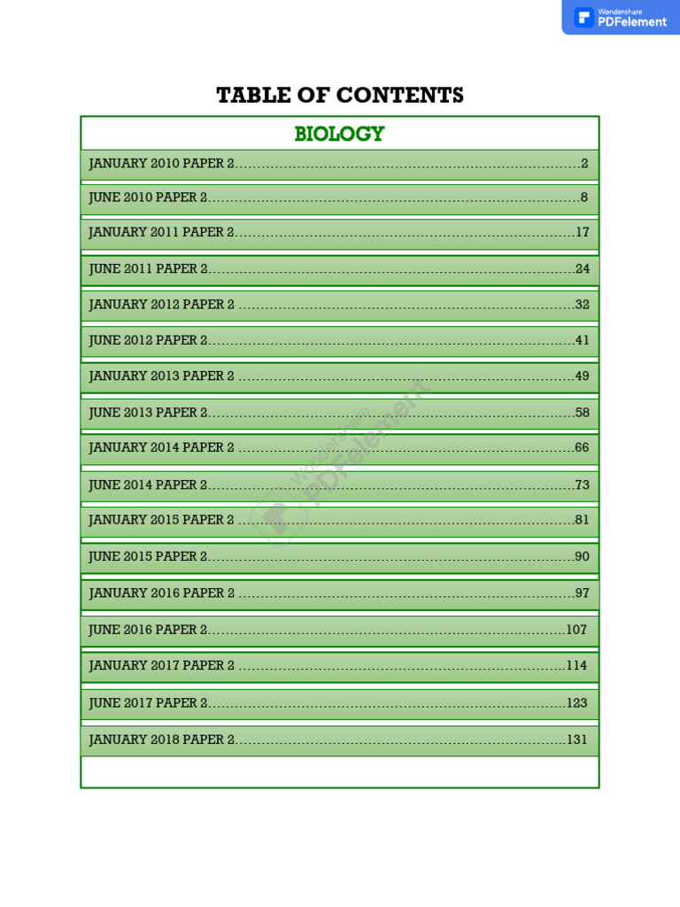 Answer Book Physics and Bio (2) (AutoSave) | PDF | Photosynthesis | Artery