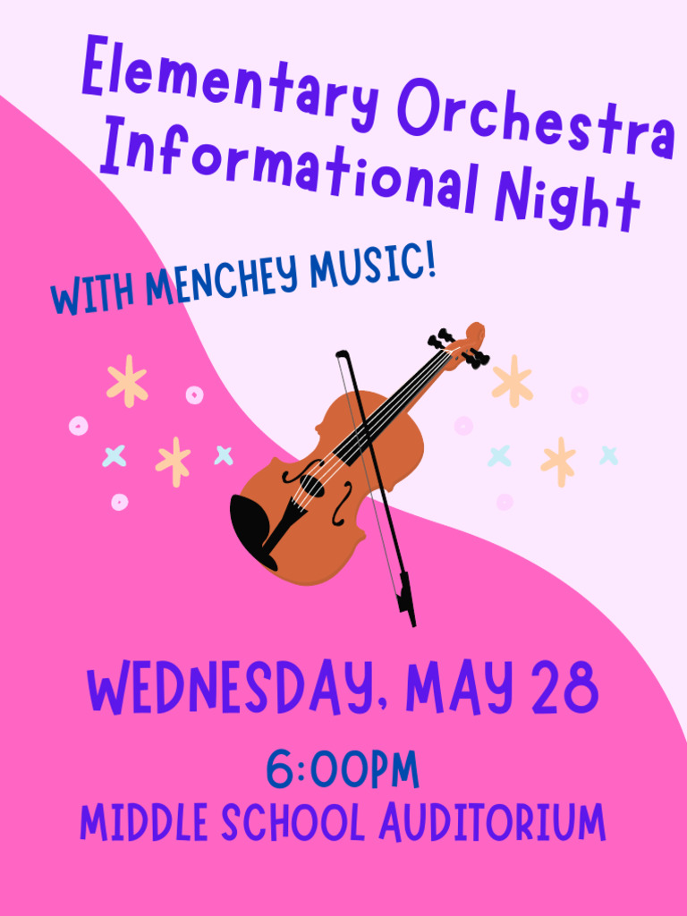 Menchey Orchestra Flyer | PDF