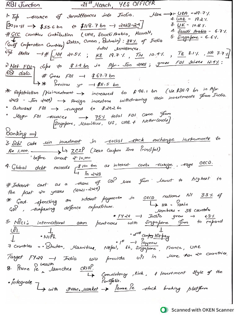 21 03 2025, Handwritten Notes | PDF