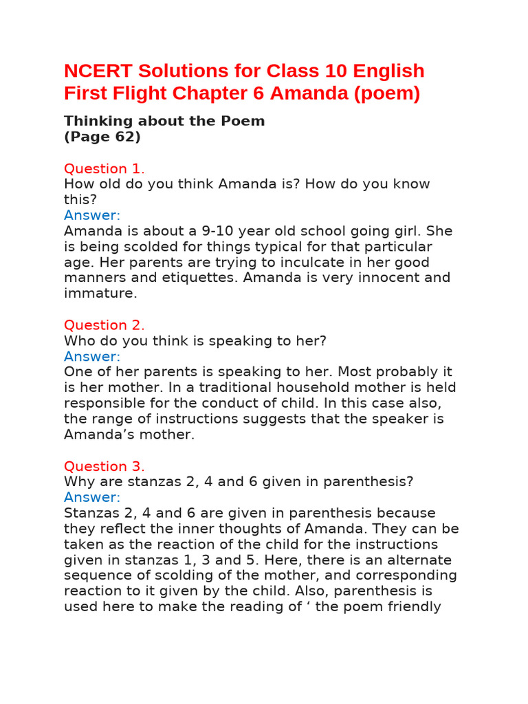 Understanding Amanda's Yearning for Freedom | PDF | Rapunzel