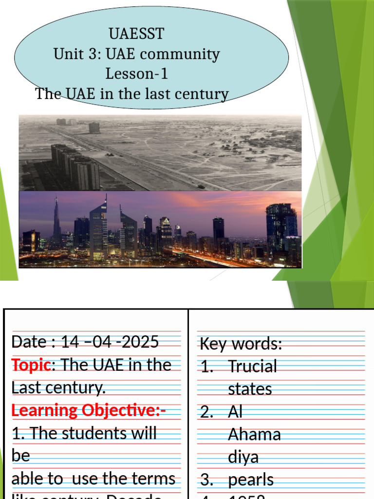 UAE History: A Century of Change | PDF
