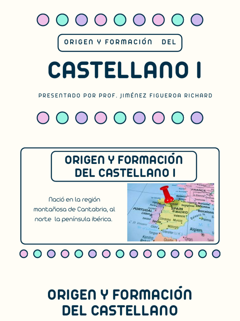 Origen Del Castellano | PDF | Lengua española | latín