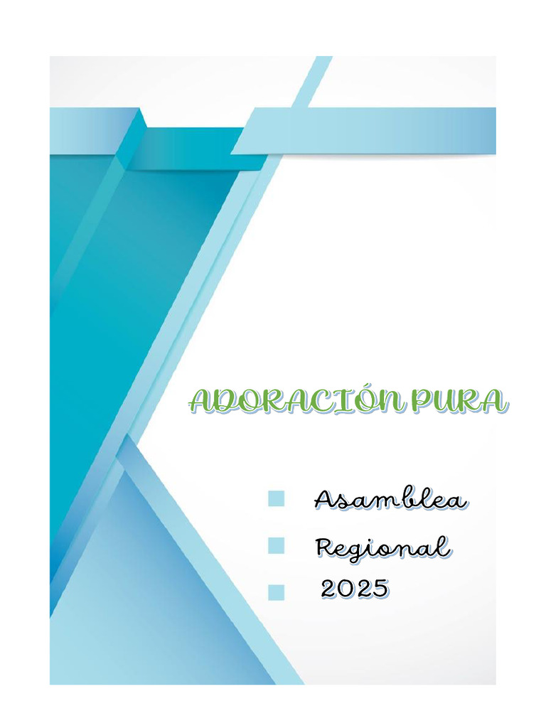 Cuaderno Final Asamblea Regional 2025 - Sin Nombre | PDF | Jesús | Evangelio de Mateo