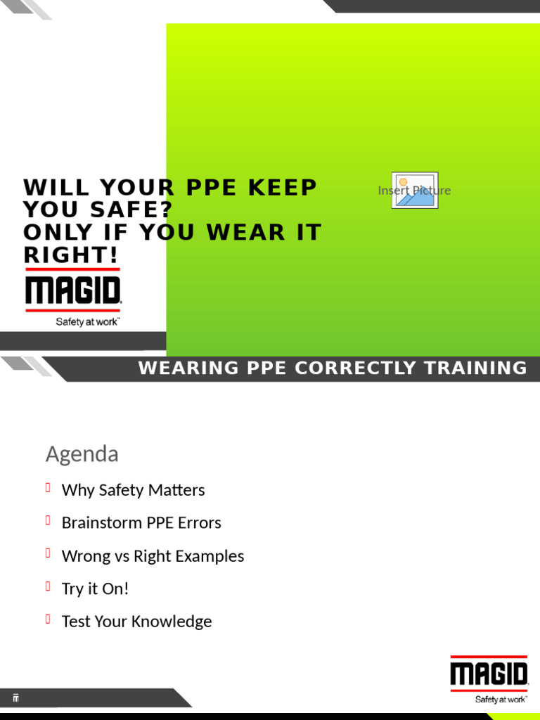 Wearing PPE Correctly Training | PDF