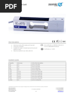 H6G Load Cell Specs & Models | PDF | Electrical Equipment ...