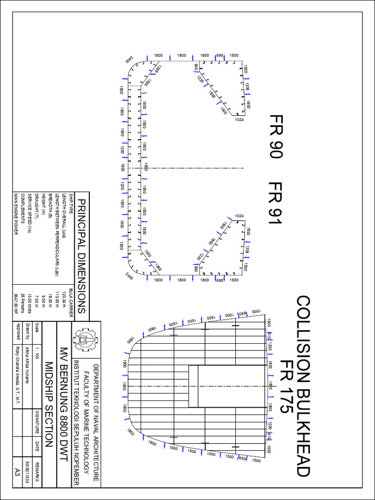 Midship Section 2 | PDF | Ships | Shipping