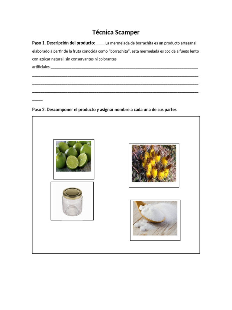 Técnica Scamper | PDF